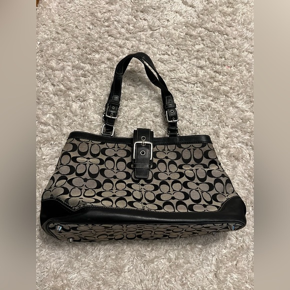 Coach | Bags | Coach Signature Logo Handbag | Poshmark